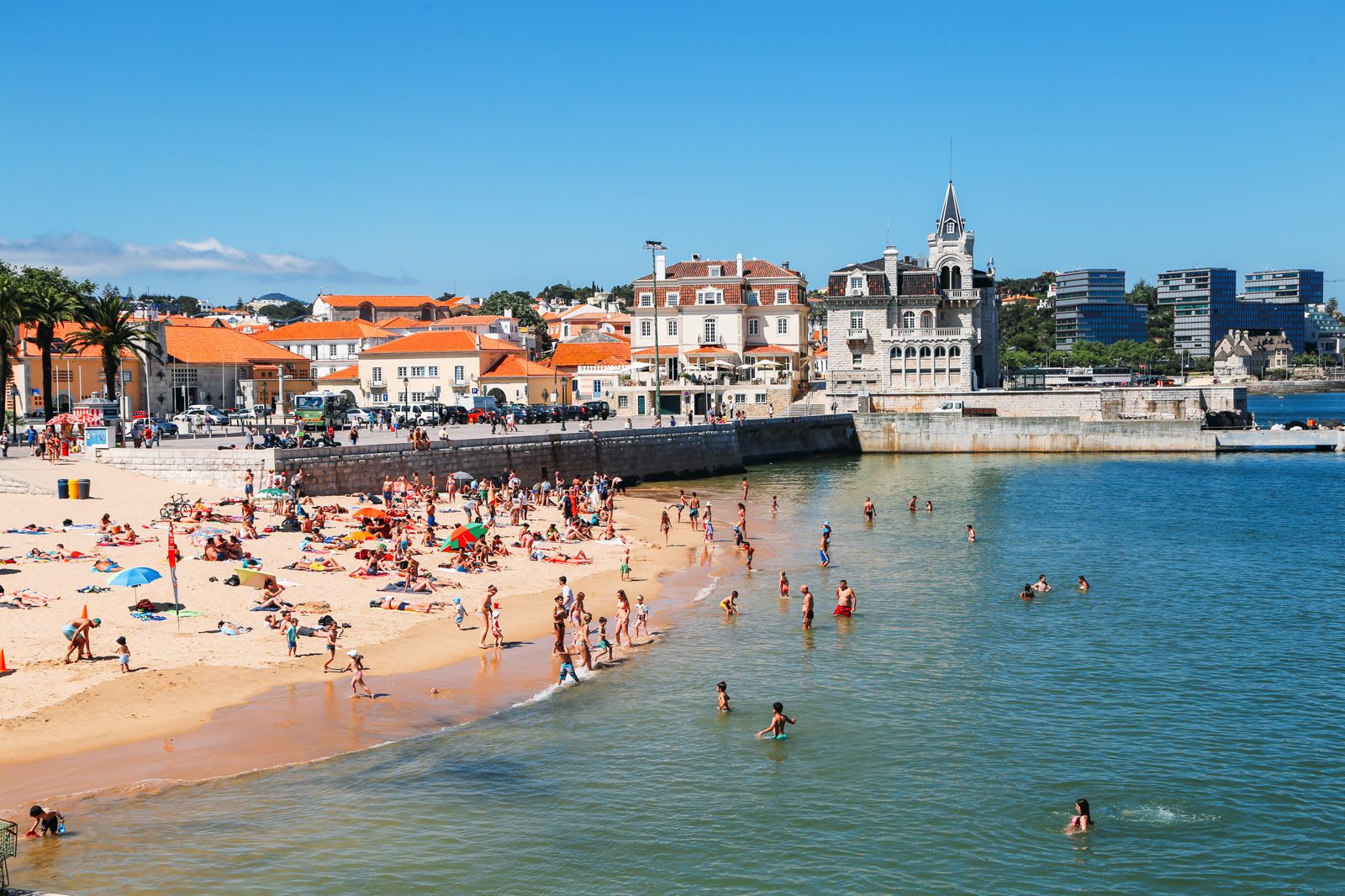 The Beautiful Seaside Town Of Cascais In Portugal... - Hand Luggage ...
